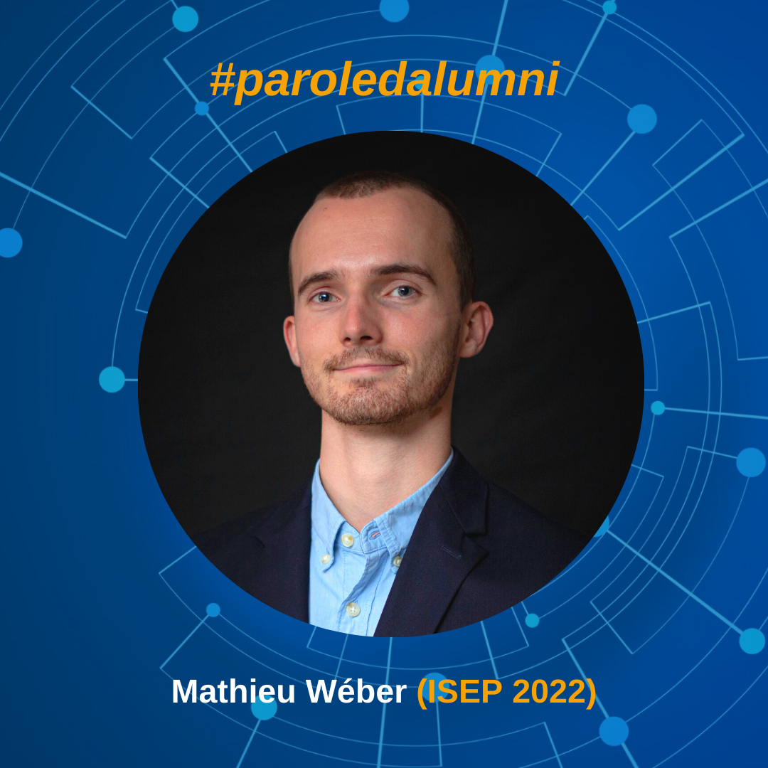 Mathieu Wéber (ISEP 2022) - ISEP Alumni